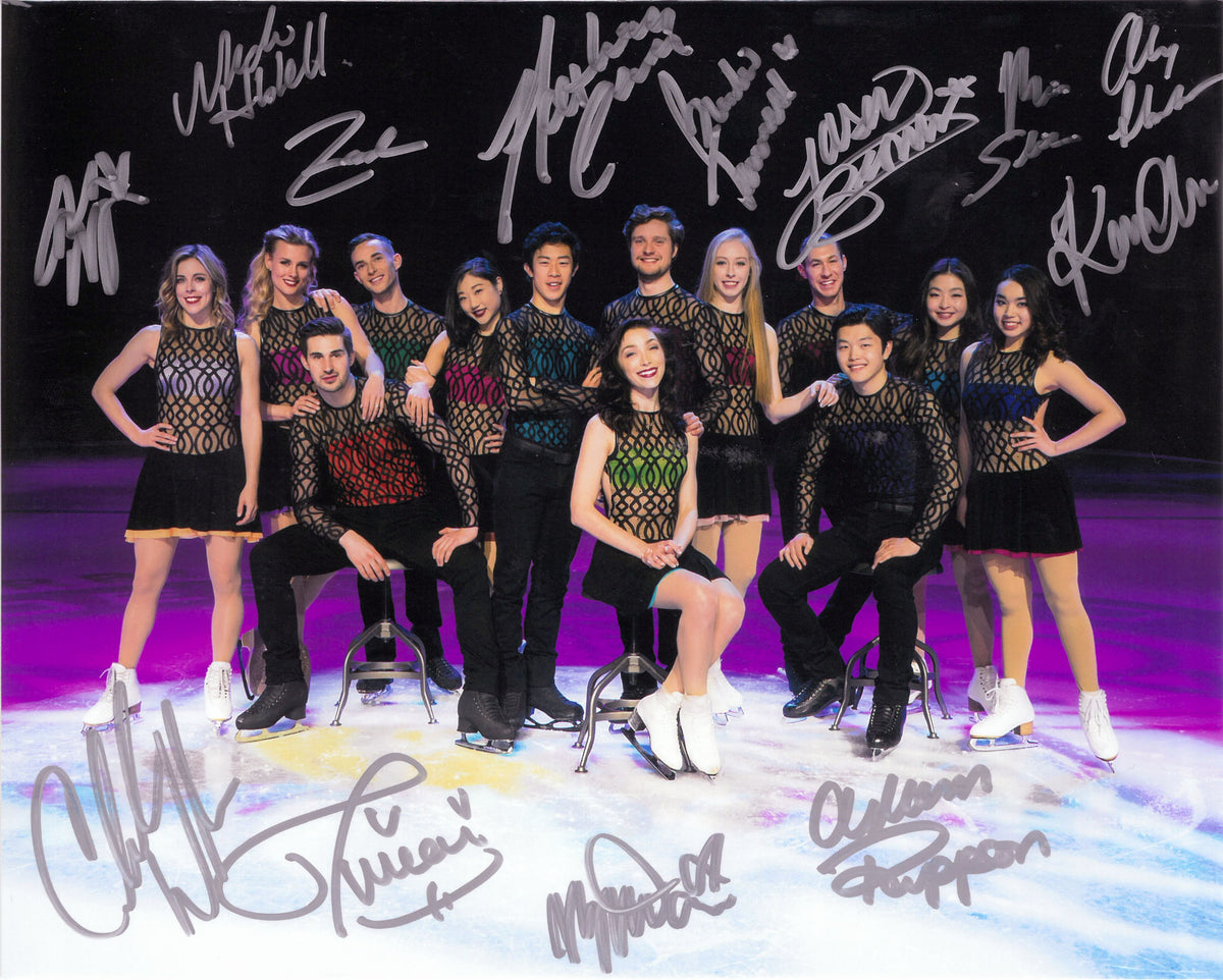 2018 Stars on Ice Autographed Cast Photo – STARS ON ICE OFFICIAL STORE