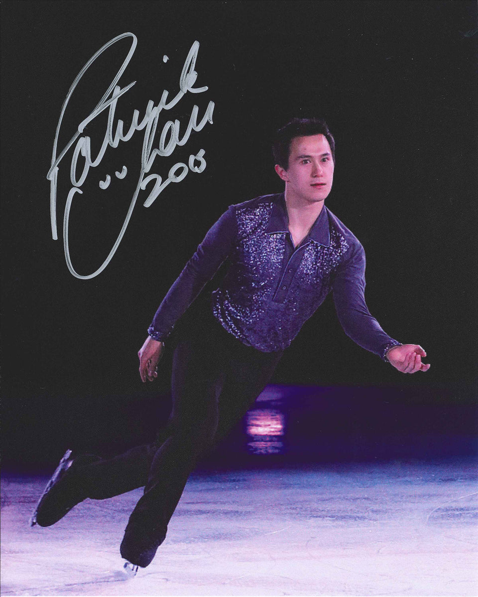 2015 Patrick Chan Autographed Photo – STARS ON ICE OFFICIAL STORE